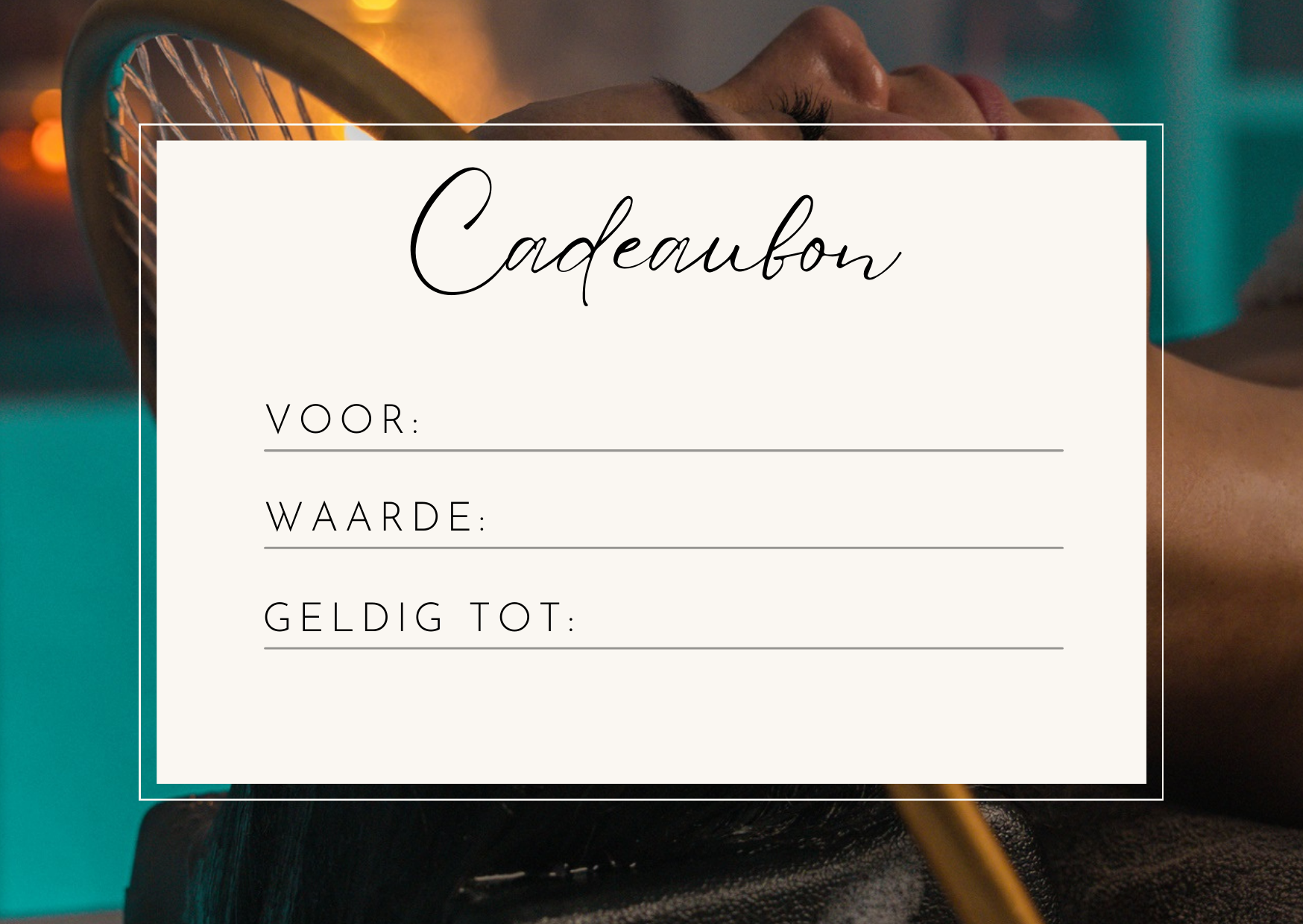 Cadeaubon – Head Spa Paradise